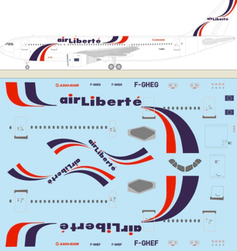 F-RSIN P4084 A300-600 - Air Liberté