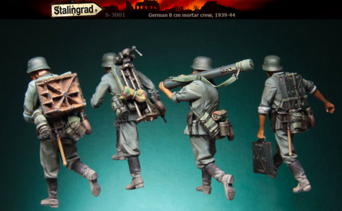 Stalingrad 3001 German 8 cm mortar crew