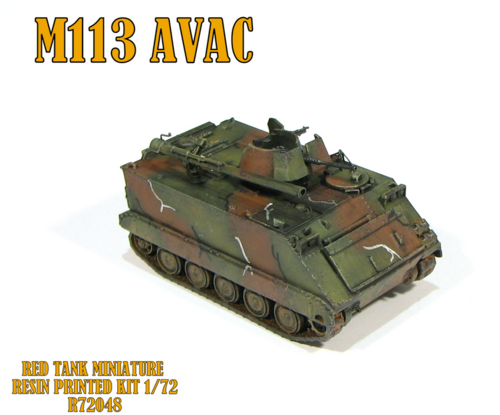 RED TANK MINIATURE 72048 M113 Avac