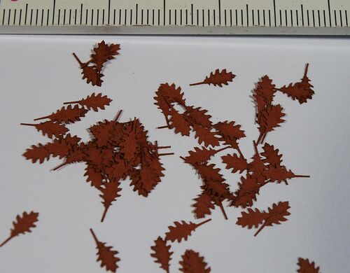 Model scene L3-106 Northern Red Oak - Autumn Leaves