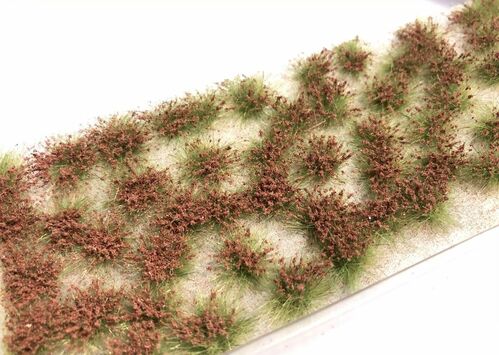 Model scene 060-04S Blossoms Tufts - Dark Red
