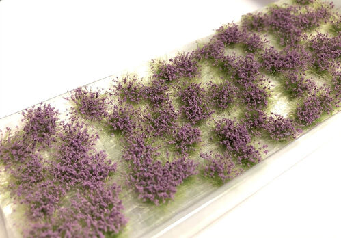 Model scene 060-05S Blossoms Tufts - Violet