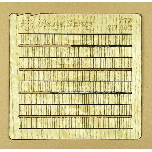 Model scene SI7-002 Wooden shingles with spikes