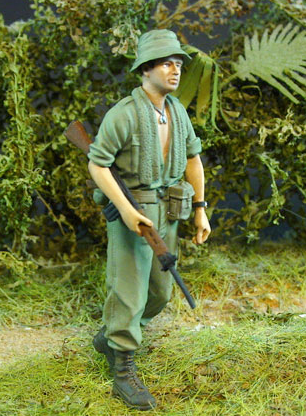 Callsign Models 35015 Australian SLR Soldier (multipose set)