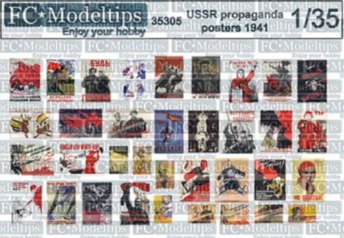 FC ModelTrend 35305 USSR Propaganda posters 1941