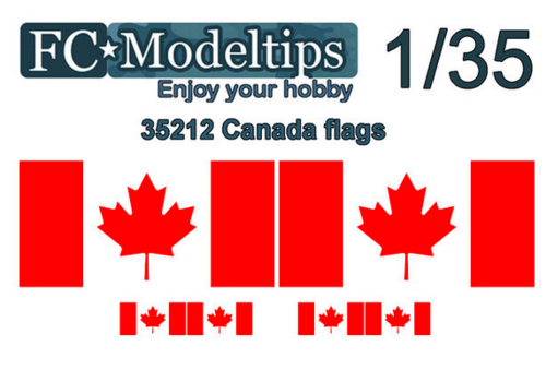 FC ModelTrend C35712 Adaptable flags Canada