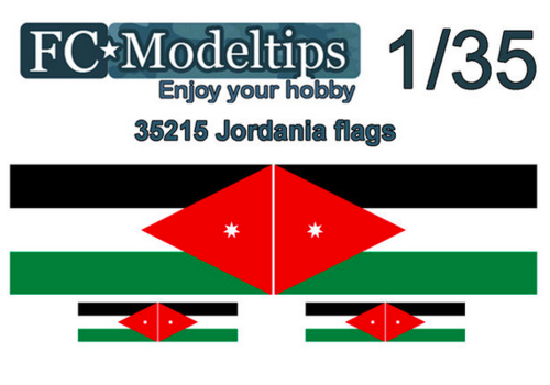 FC ModelTrend C35715 Adaptable flags Jordan
