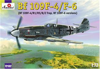 A-Model 72132 Messerschmitt Bf-109F4/R1/R5/B/Z Trop/F6 versions