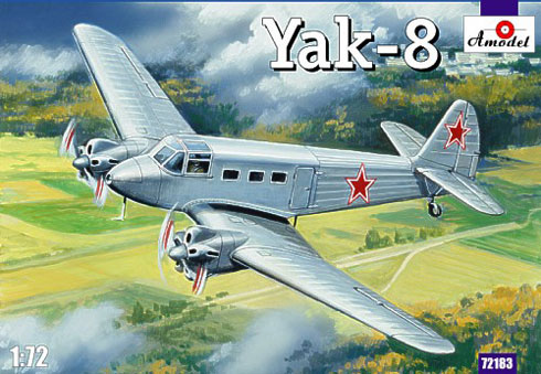 A-Model 72183 Yakovlev Yak-8 Soviet Passenger aircraft