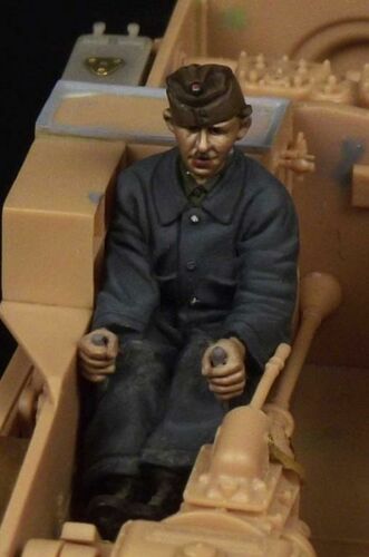 The Bodi Miniatures 35057 Hungarian L3/35 Ansaldo Driver for Bronco kit