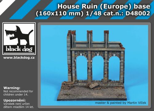 Black Dog D48002 House ruin (Europe) base
