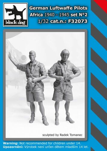 Black Dog F32073 German Luftwafe pilots Africa N°2