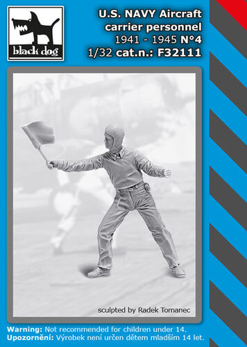 Black Dog F32111 U.S. NAVY aircraft carrier personnel 1941-45 N°4