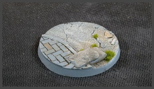 GamersGrass GGB-UWR50 Urban Warfare Bases Round 50mm (x3)