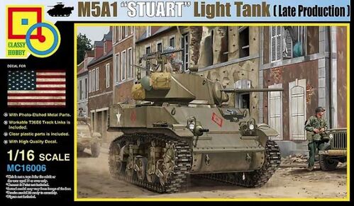 Classy Hobby 16006 M5A1 Stuart (Late Production)