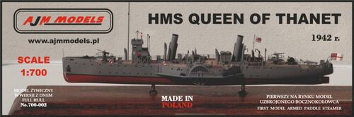 AJM Models 700-002 HMS Queen of Thanet 1942 r.