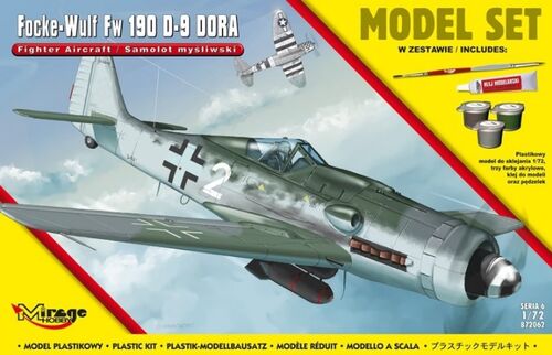 Mirage-Hobby 872062 Focke-Wulf Fw 190 D-9 Dora Model Set