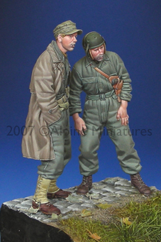 Alpine Miniatures 35053 WW2 US Tank Crew Set (2 figs)