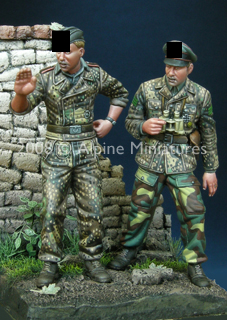Alpine Miniatures 35068 WSS Panzer Crew Set (2 figs)