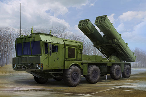 Trumpeter 01068 Russian 9A53 Uragan-1M MLRS (Tornado-s)