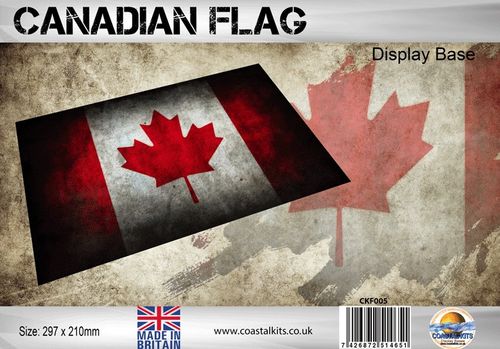 Coastal kits F005 Canadian Flag 297 x 210mm
