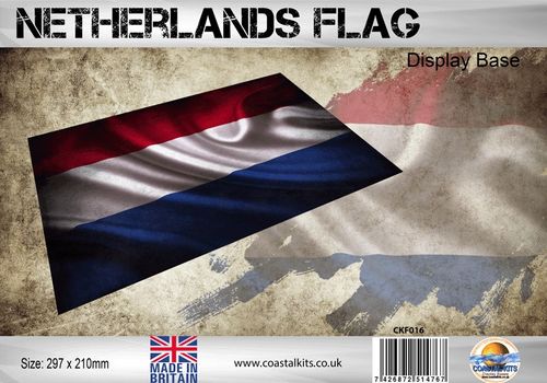 Coastal kits F016 Netherlands Flag 297 x 210mm