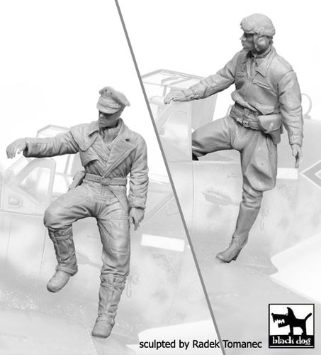Black Dog F32067 German Luftwaffe Pilots 1940-1945 Set N°3