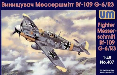 Unimodels 407 Messerschmitt Bf-109 G-6/R3