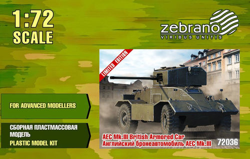 Zebrano 72036 AEC Mk.III Armored car