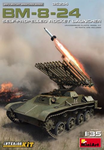 MiniArt 35234 BM-8-24 Self-Propelled Rocket Launcher