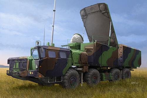 Trumpeter 01043 Russian 30N6E Flaplid Radar System