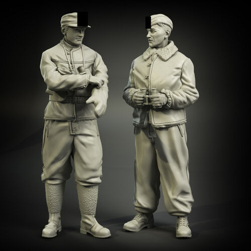 PanzerArt FI35-029 Waffen-SS tank officers winter clotches set