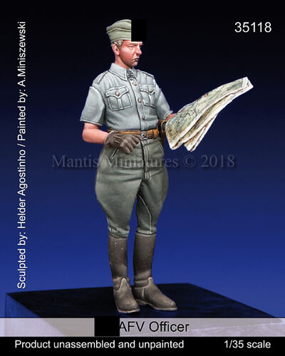 Mantis Miniatures 35118 German SS AFV Officer, WWII