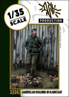 Djiti's production 35063 American Soldier in Raincoat