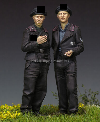 Alpine Miniatures 35228 German Panzer Crew Set (2 figs)