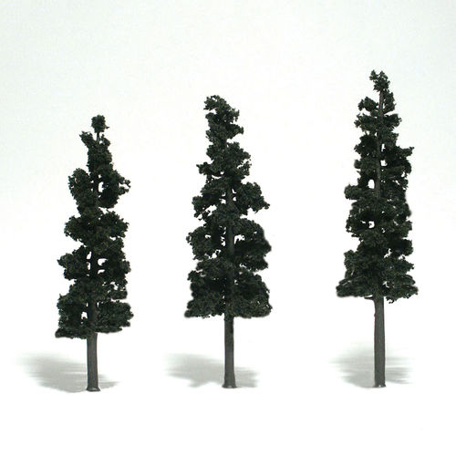 Woodland Scenic TR1562 Conifer Green - 3/pkg