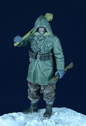 D-DAY miniature studio 35005 SS Grenadier in Anorak