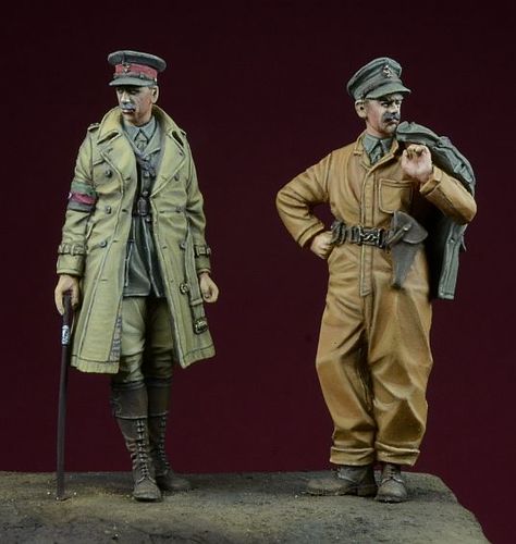 D-DAY miniature studio 35024 WWI British Tank Corps