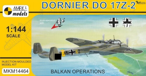 Mark I Models 144064 Dornier Do 17 Z-2 Balkan Operations