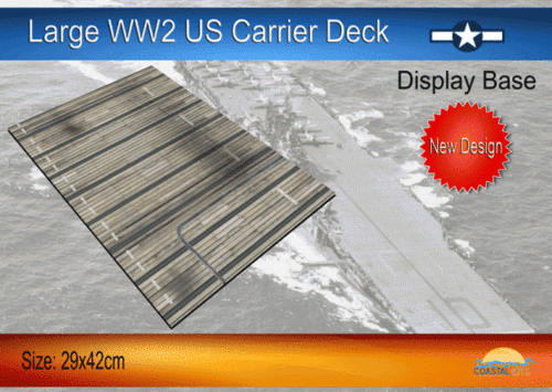 Coastal kits S113-48 1:48 US Carrier Deck - Korea 420 x 297mm