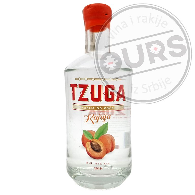 Tzuga rakija Kajsija 0,7L