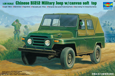 Trumpeter 02302 Jeep-Chinese BJ212