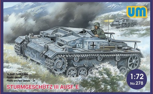 Unimodels 278 Sturmgeschutz III Ausf. E