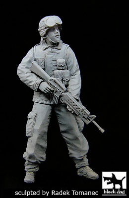 Black Dog F35048 US soldier in Iraq N°1