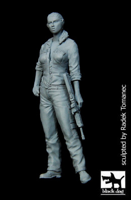 Black Dog F35090 Israeli woman soldier N °2