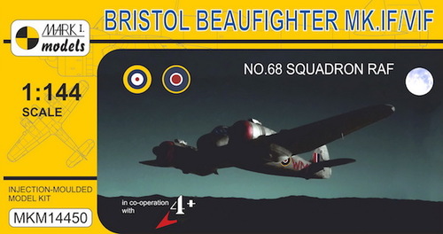 Mark I Models 144050 Bristol Beaufighter Mk.IF/VIF 'No.68 Sq. RAF'