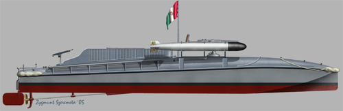 Choroszy Modelbud S26 Italian Motorboat M.A.S. 7