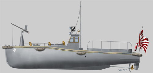 Choroszy Modelbud S35 Japnese motorboat (11m) with WKM
