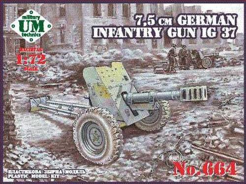 UM MT 664 7,5cm German Infantry gun IG 37