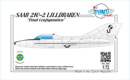 Planet Models 265 SAAB 210-2 LILLDRAKEN "Final Configuration"